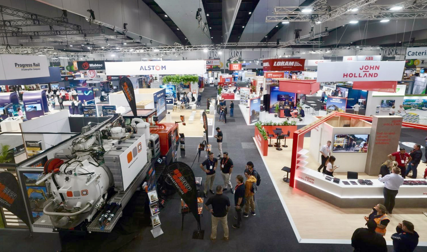 OneSteel front and centre at key rail industry event - OneSteel ...