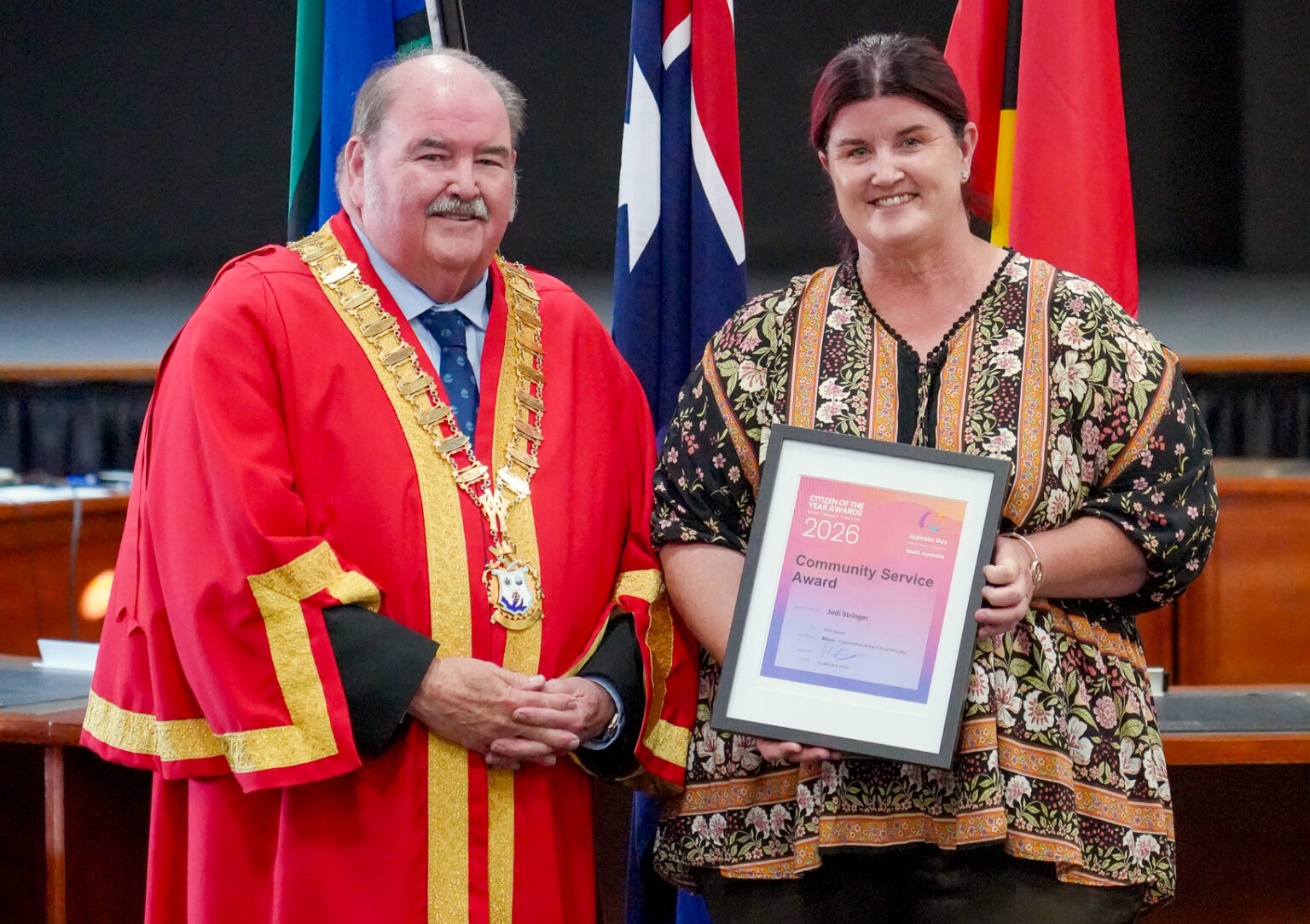 Steelworkers recognised for community work - OneSteel Manufacturing