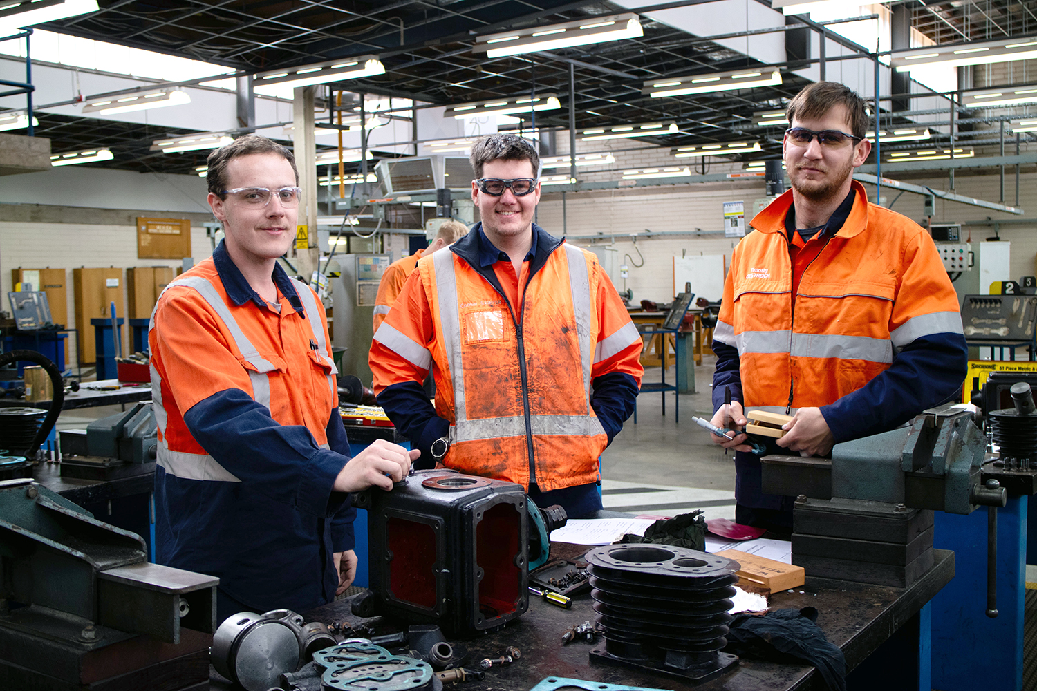 TAFE SA and Onesteel working together - OneSteel Manufacturing